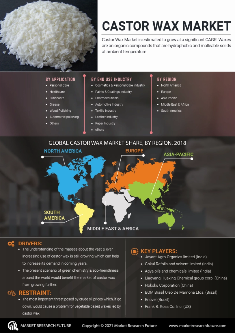 Castor Wax Market Size, Share, Growth | Report 2035