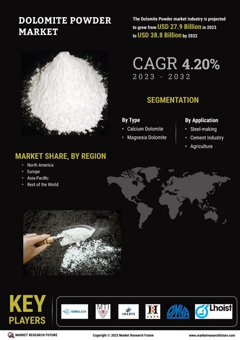 Dolomite Powder Market Size, Share & Forecast 2035