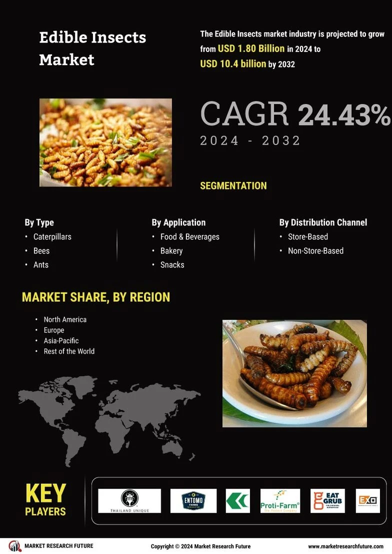 Edible Insects Market Trends, Size, Share, Demand | Forecast 2035