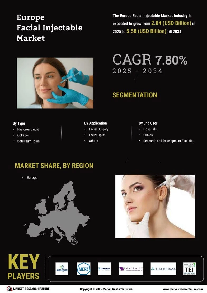 Europe Facial Injectable Market Size, Share, Report 2035