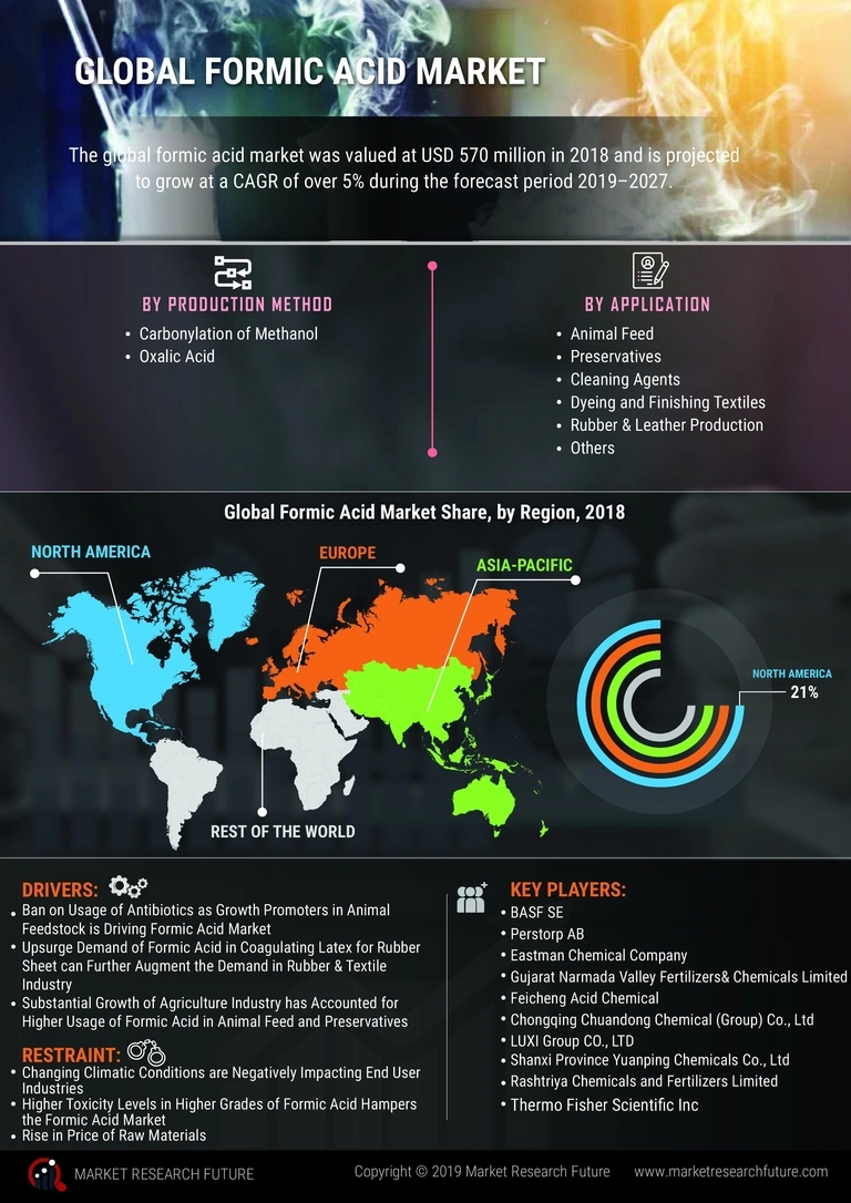 Formic Acid Market Size, Share, Growth | Report, 2035