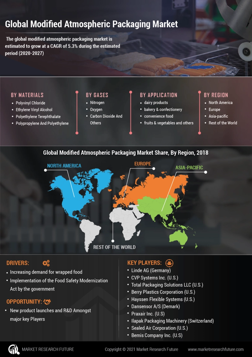 Modified Atmospheric Packaging Market Size, Share | Global Report, 2035