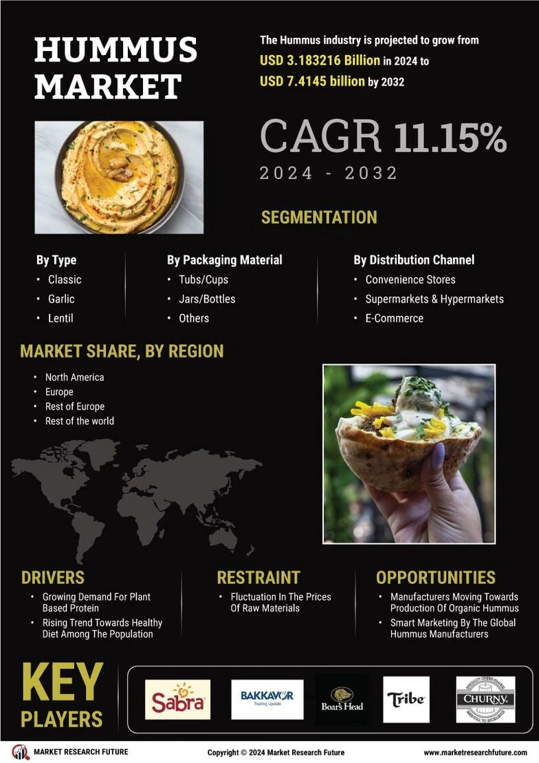 Hummus Market Size, Share, Growth, Industry, Report
