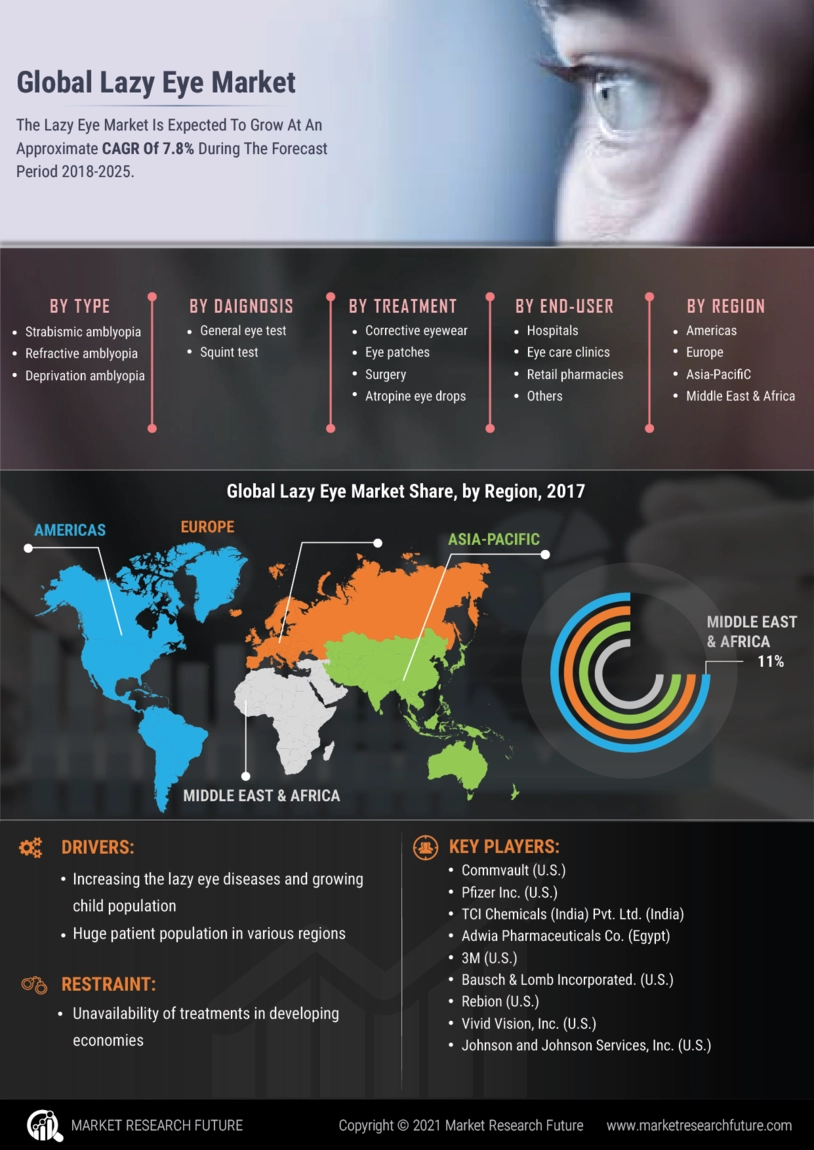 Lazy Eye Market Size, Share, Trends, Growth, Report 2035